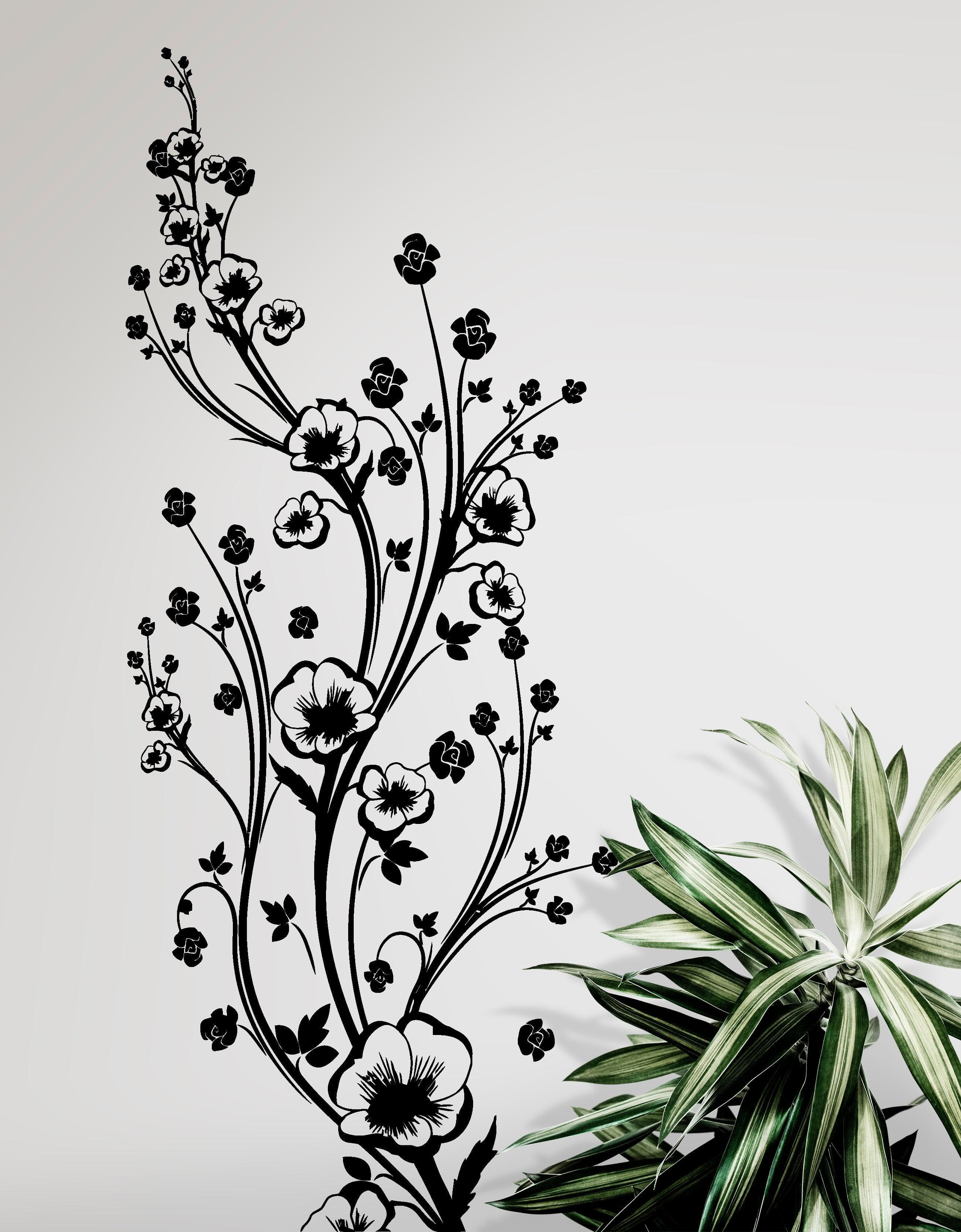Floral Nursery Wall Decals - StickerBrand