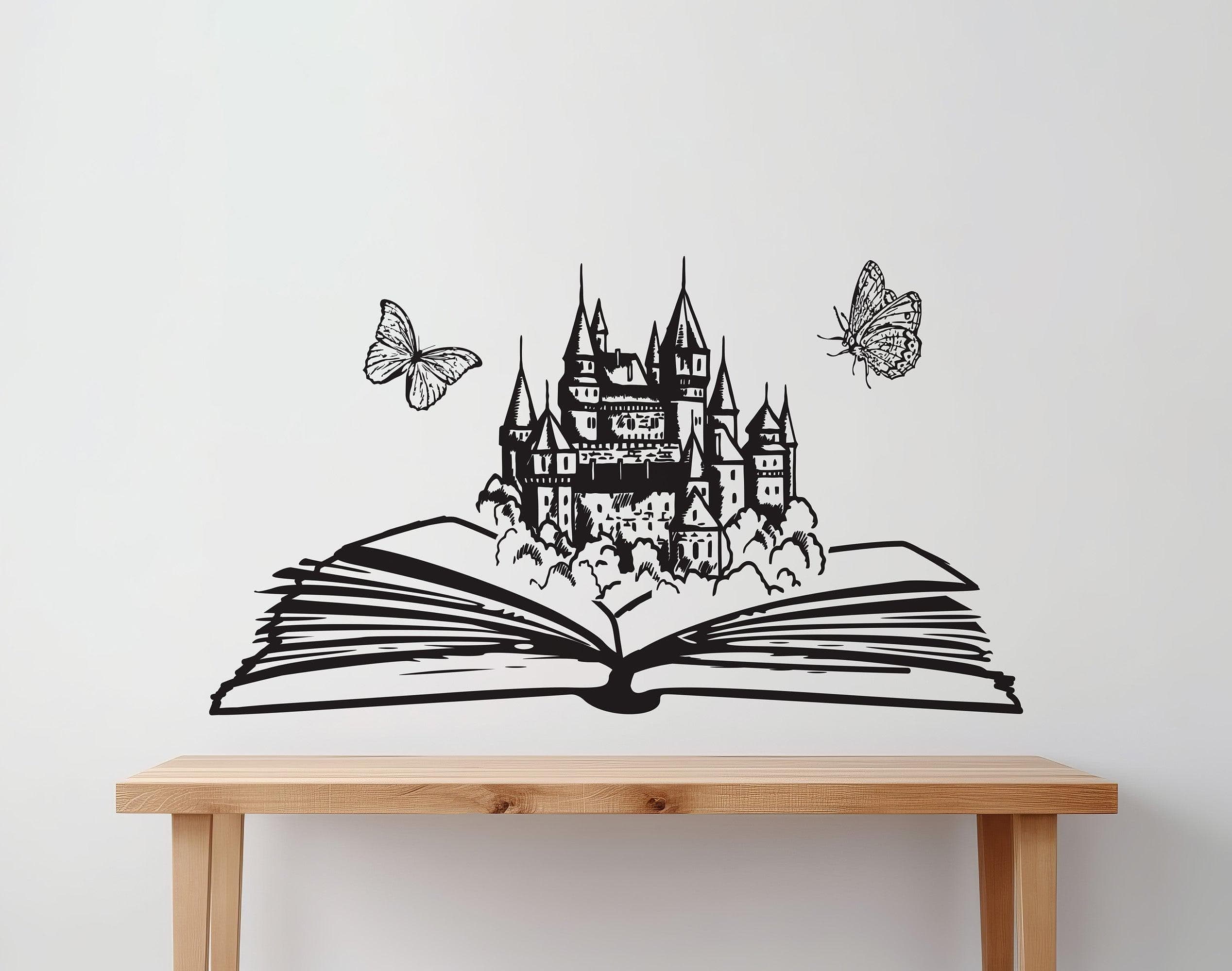 Book Wall Decals - StickerBrand