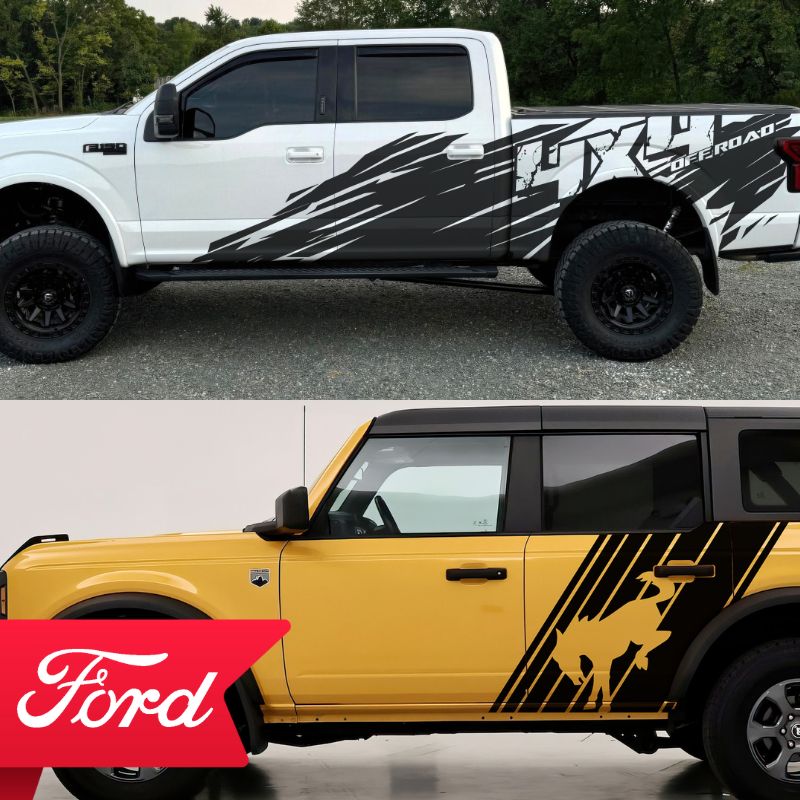 Ford Graphic Decals - StickerBrand
