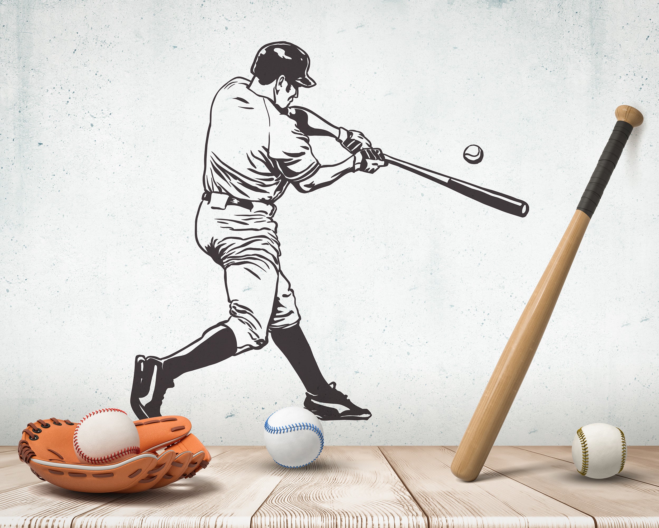 Baseball Wall Decals - StickerBrand