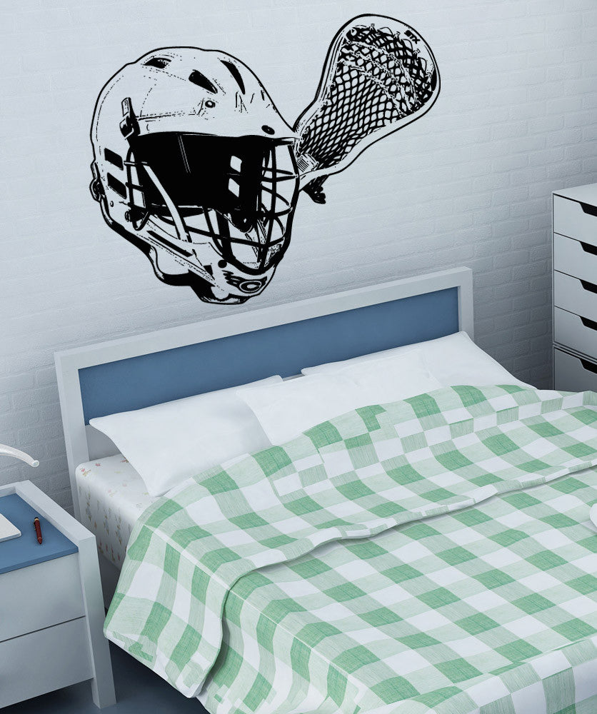 Lacrosse Wall Decals - StickerBrand