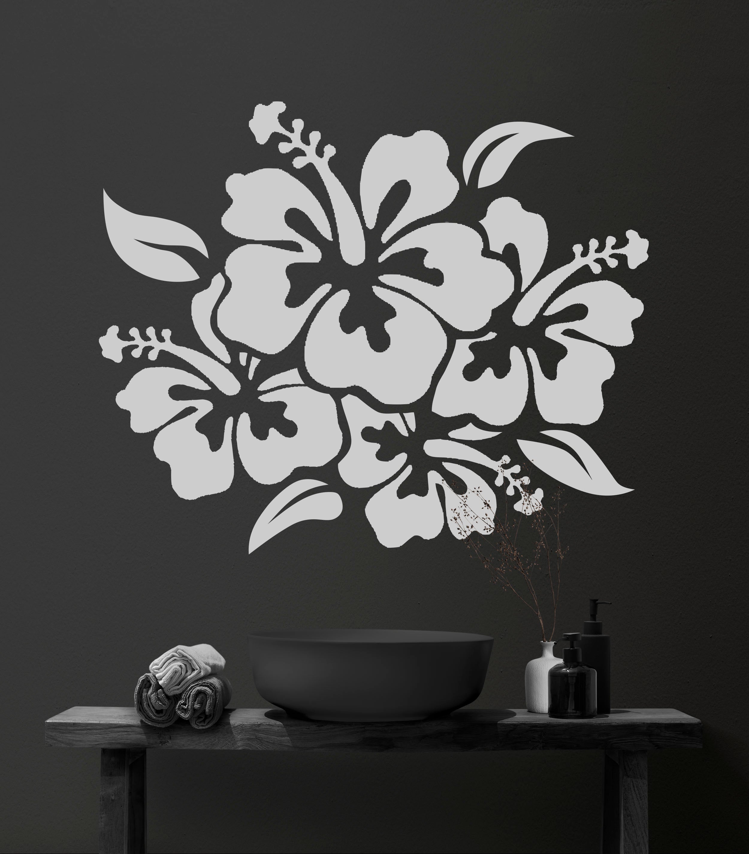 Large Flower Wall Decals - StickerBrand