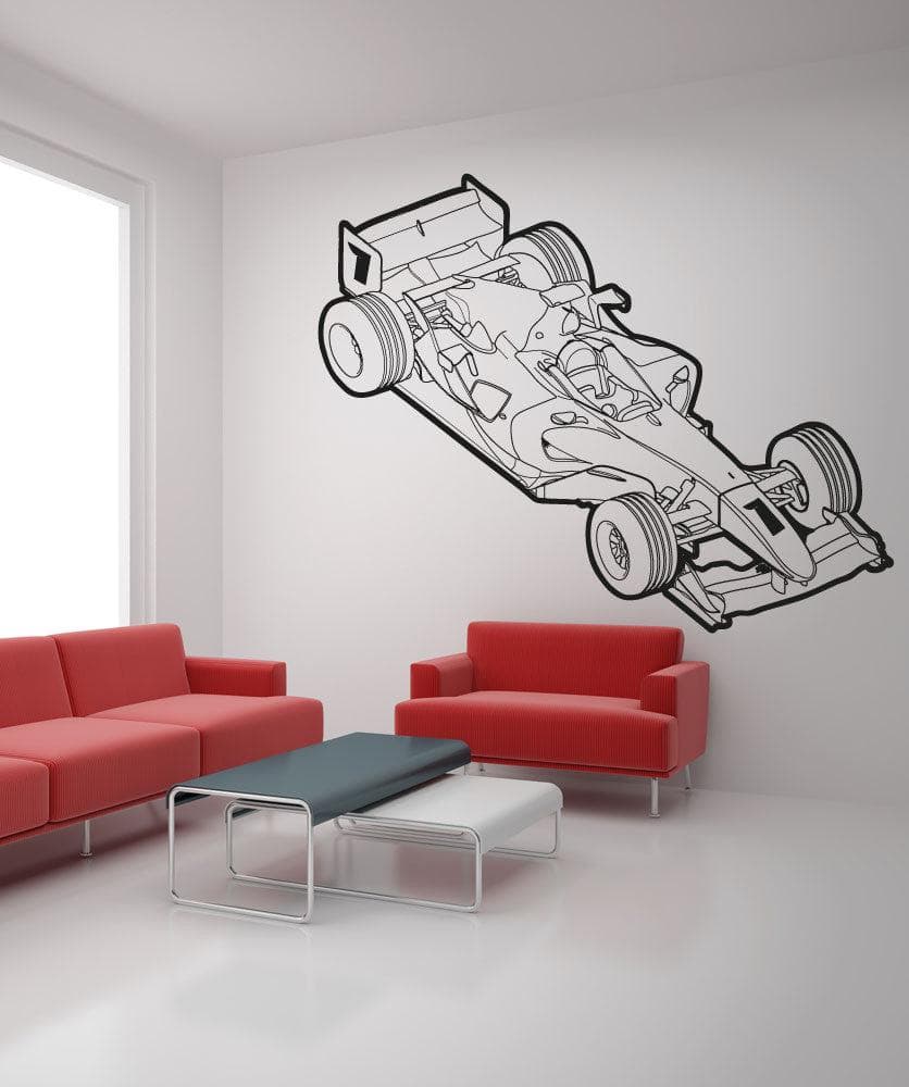 Race Car Wall Decals - StickerBrand