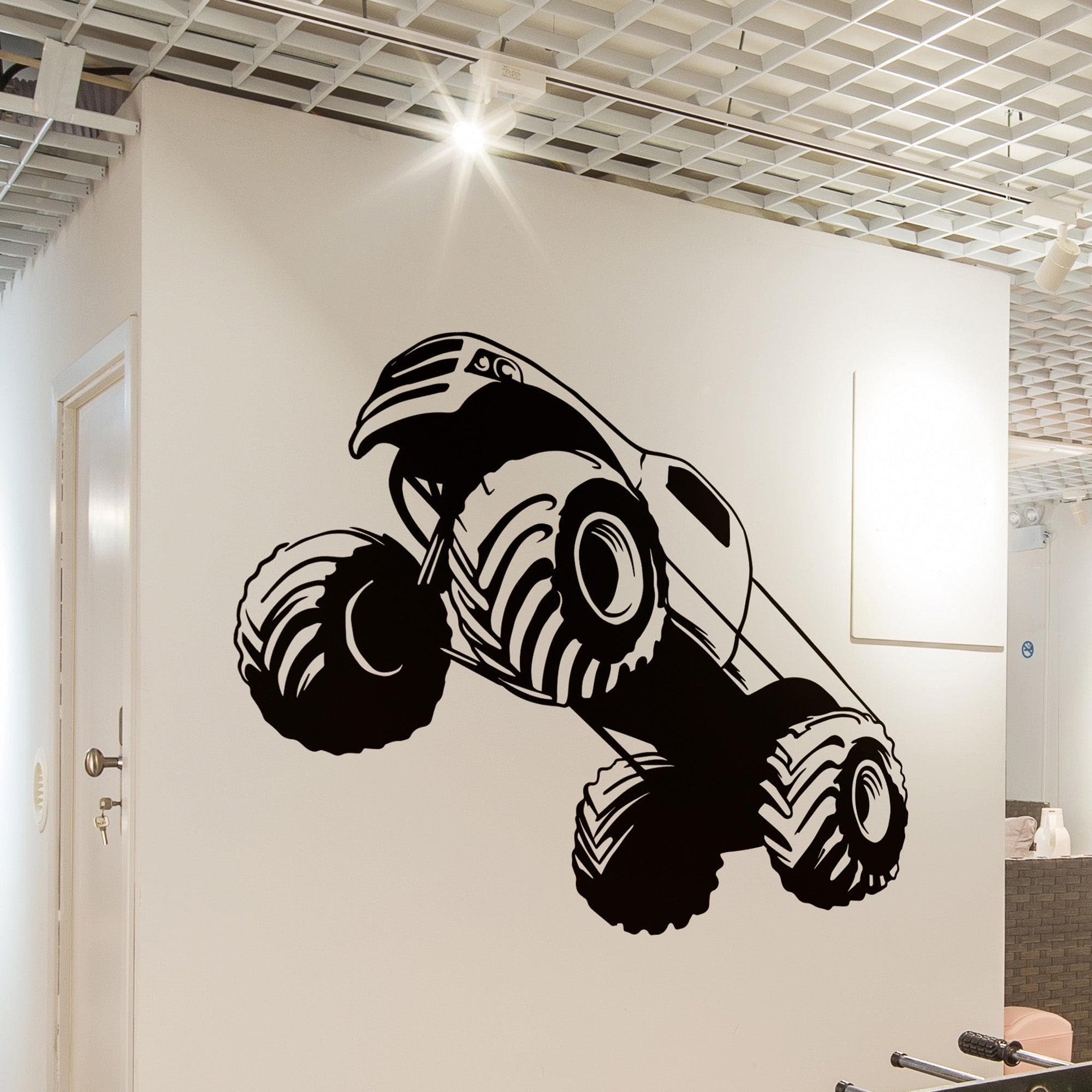 Monster Truck Wall Decals - StickerBrand