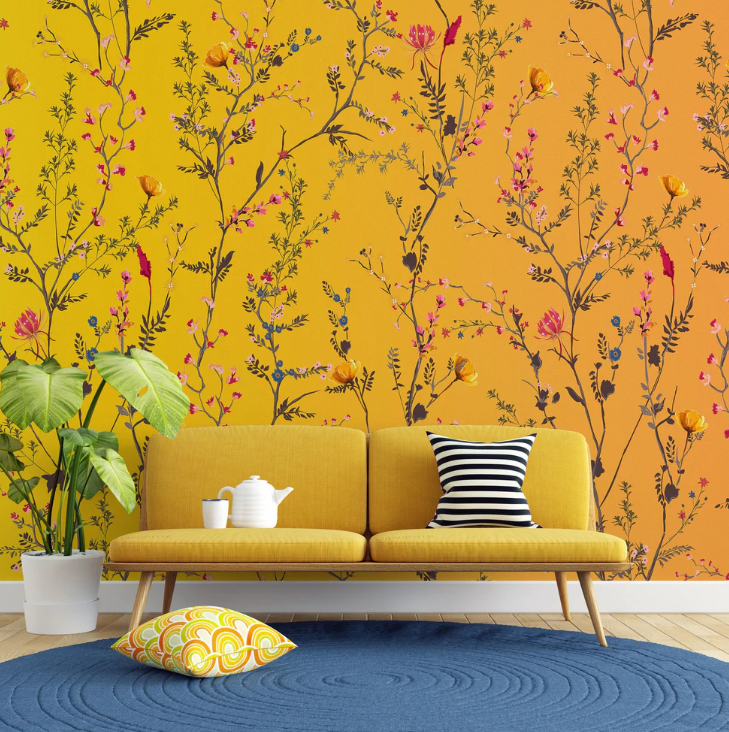 Yellow Wallpaper - StickerBrand