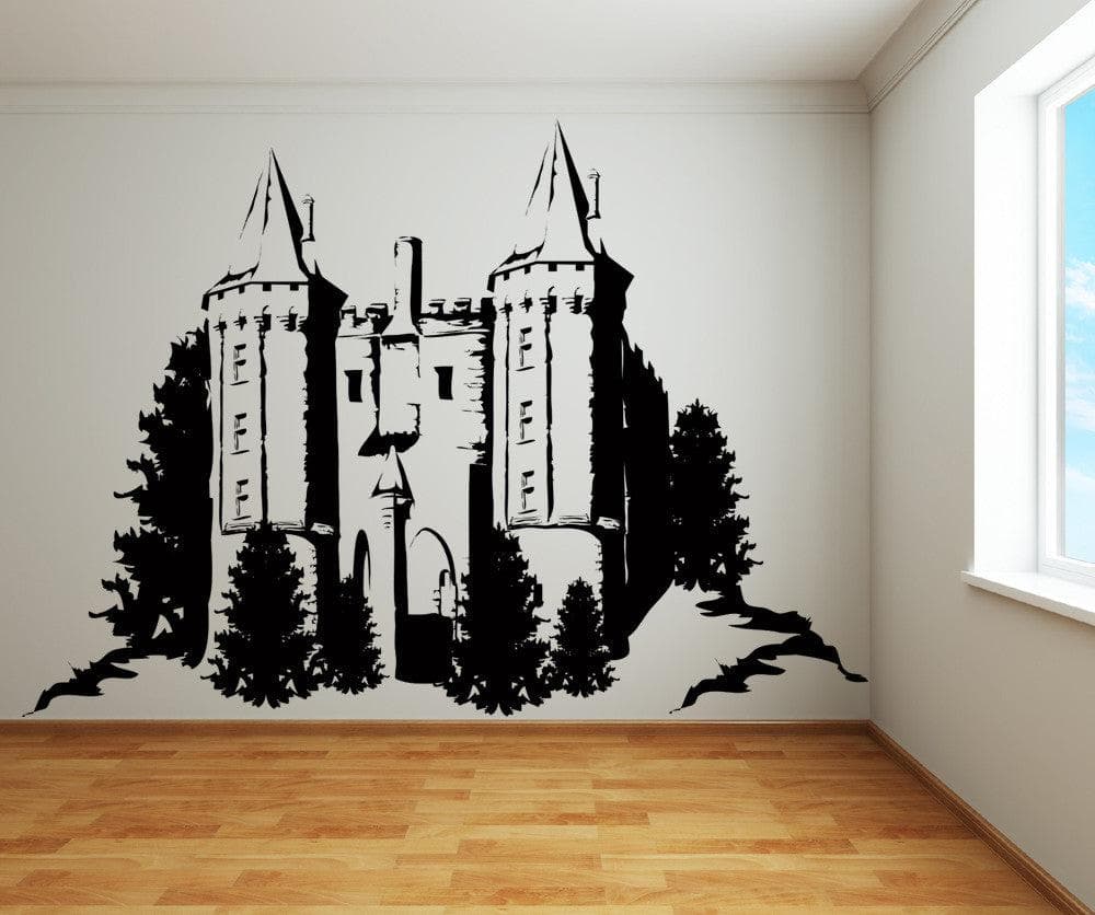 Castle Wall Decals - StickerBrand