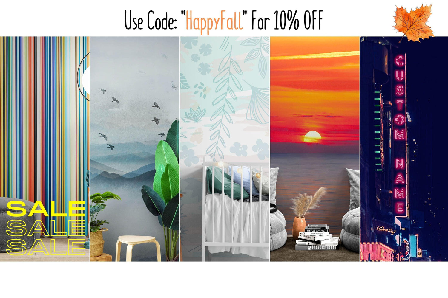 Wall Decal Stickers | Peel and Stick Wall Murals | By Stickerbrand ...