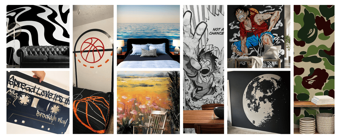 Wall Decal Stickers | Peel and Stick Wallpaper Murals | Stickerbrand ...