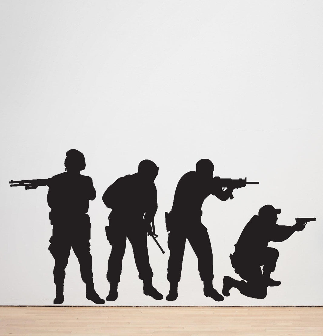 Wall Decals of People | Silhouette Wall Decals | StickerBrand – Page 4